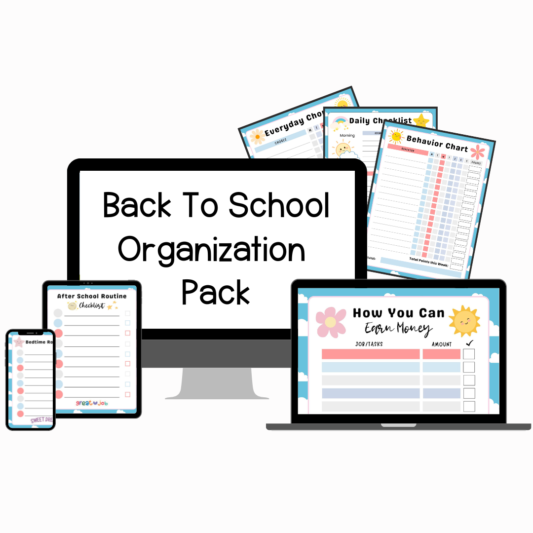 Back To School Organization Pack – Pop Sugar Cafe