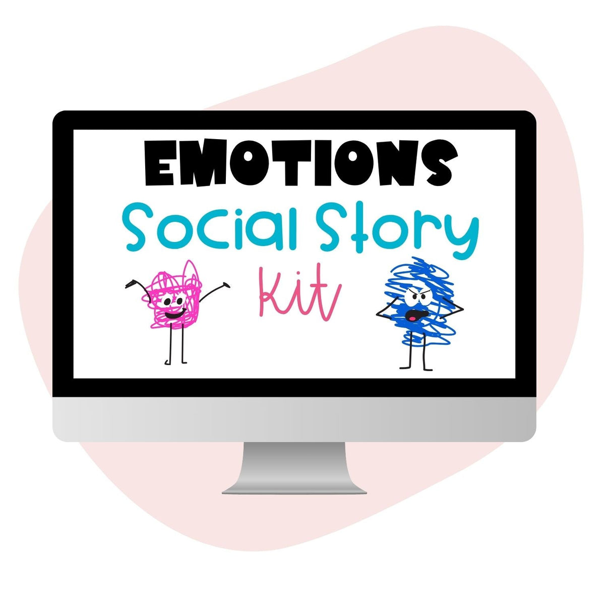 Emotions Social Story Kit Identify Feelings – Pop Sugar Cafe
