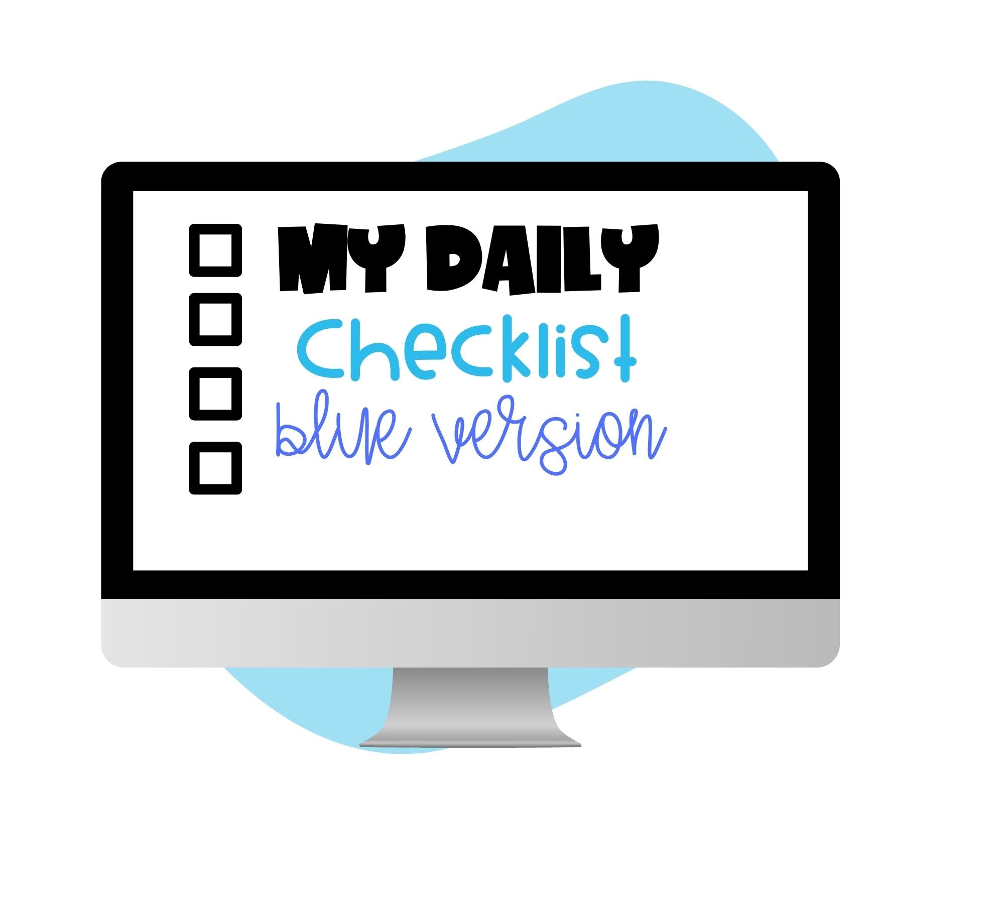 Morning & Evening Routine Charts for Kids with ADHD & Autism – Pop ...