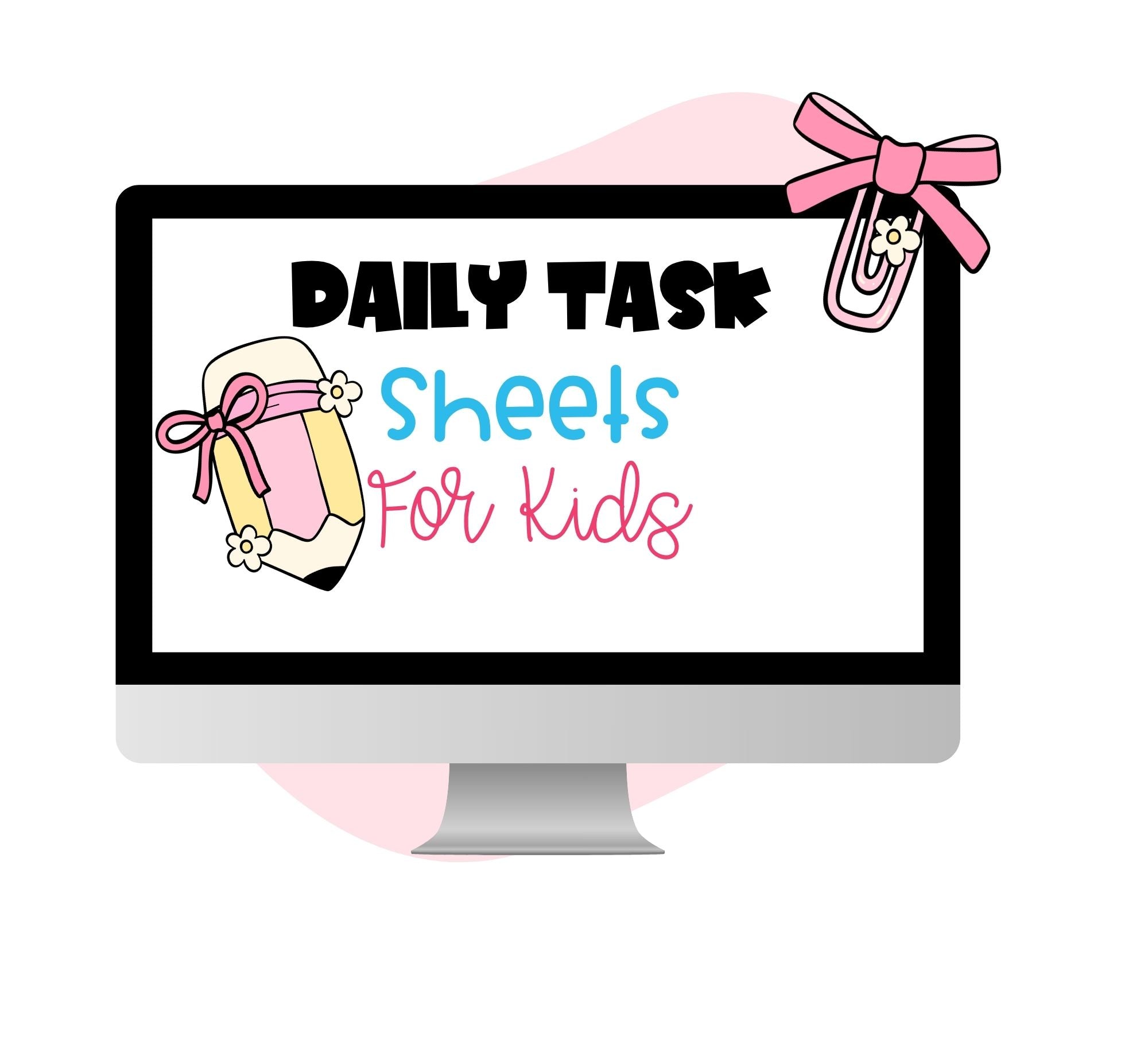 MY DAILY TASKS SHEETS FOR KIDS – Pop Sugar Cafe