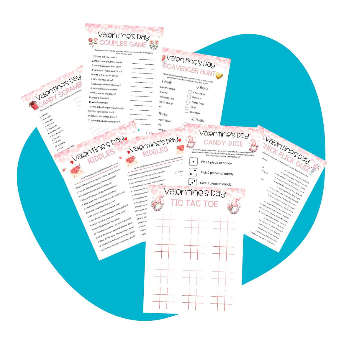 Valentine’s Day Games for ADHD & Autism | Printable, Fun & Sensory ...