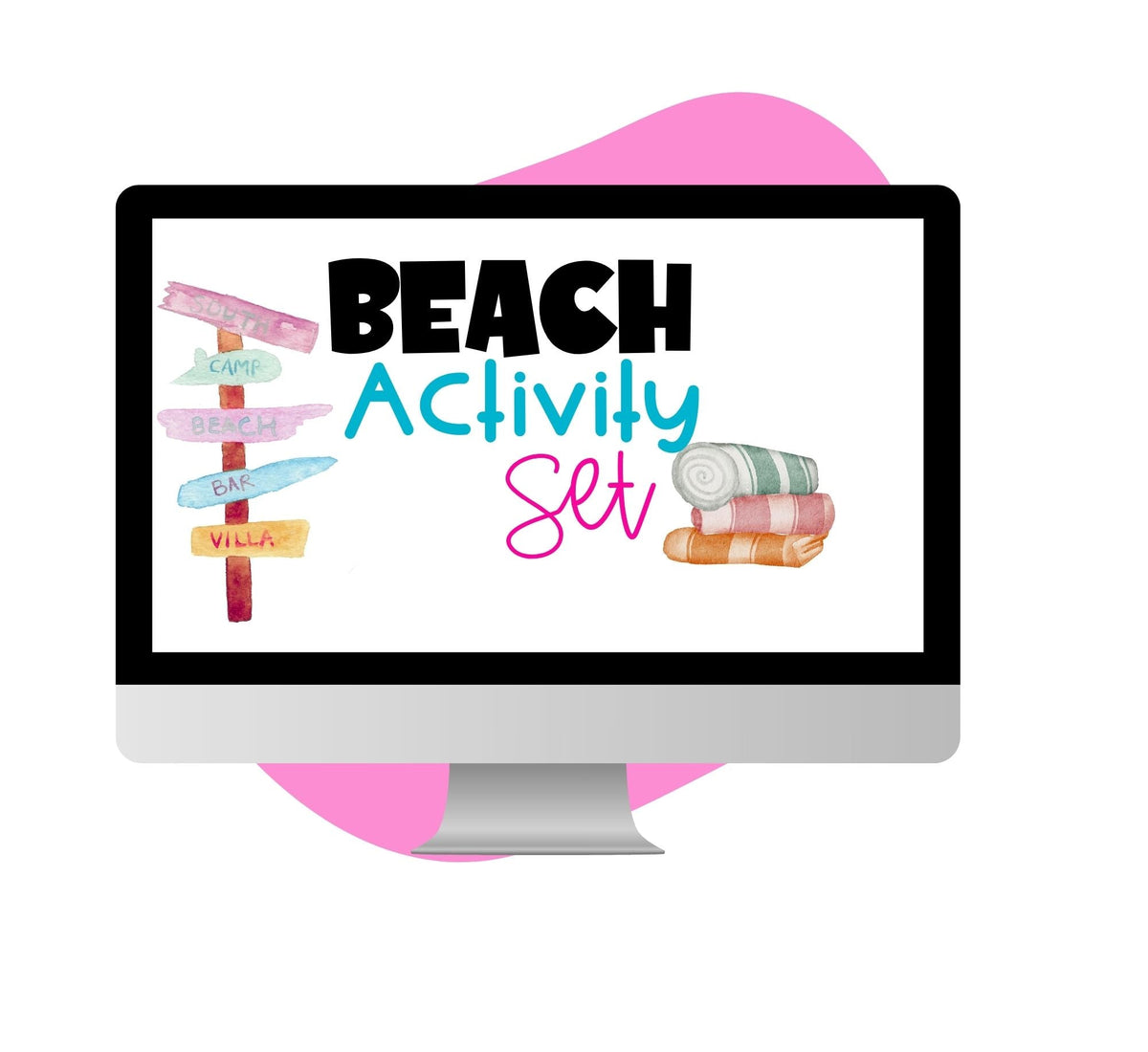 Beach Activity Set - Printable Fun for Kids – Pop Sugar Cafe